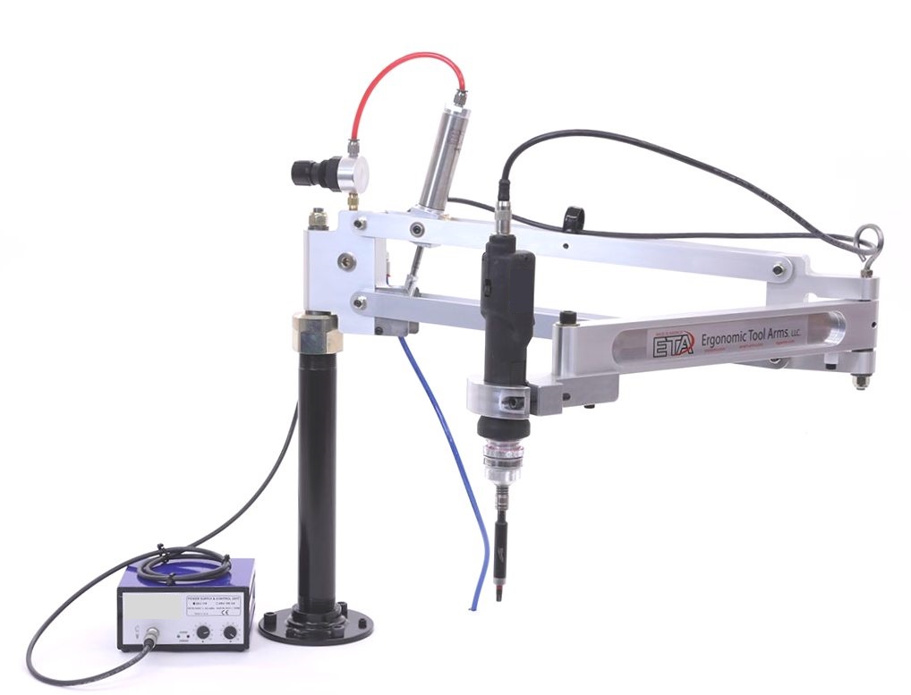 Torque Arms for Fastening VERTICALLY with INLINE Electric Tools ...