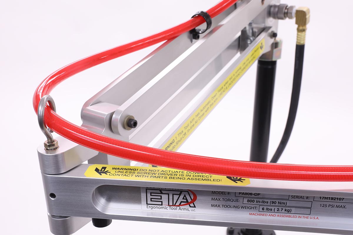 Torque Arms with DOWN FORCE ASSIST for Fastening VERTICALLY using ...