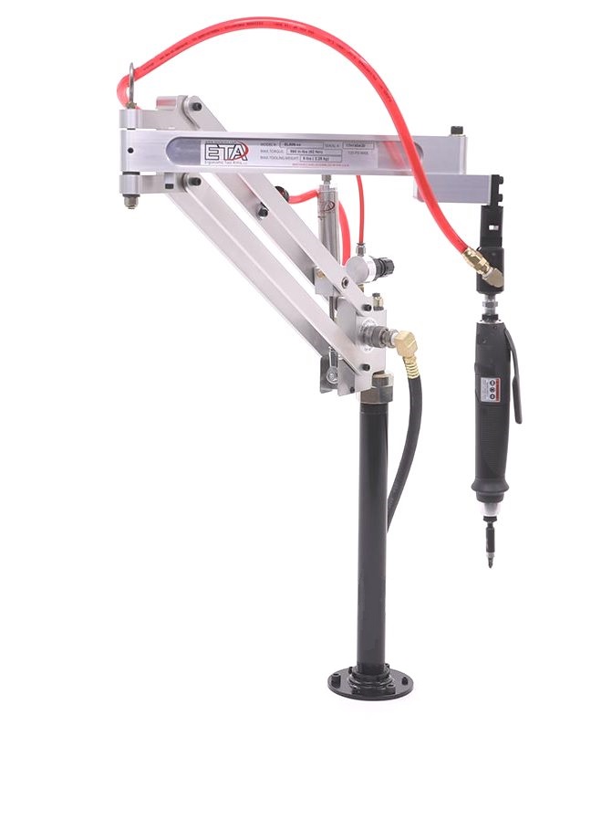 Torque Arm for Fastening on ANGLES OFF VERTICAL with INLINE Air Tools ...